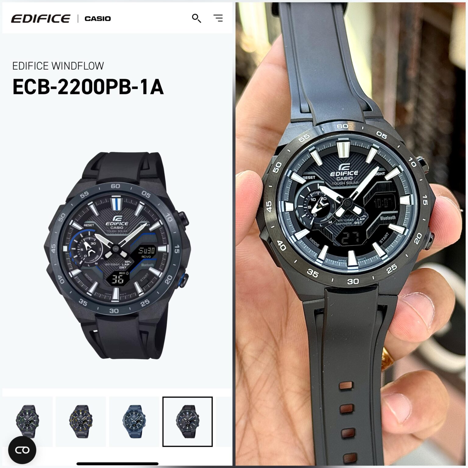 Edifice Casio Archives - The Watch Collection